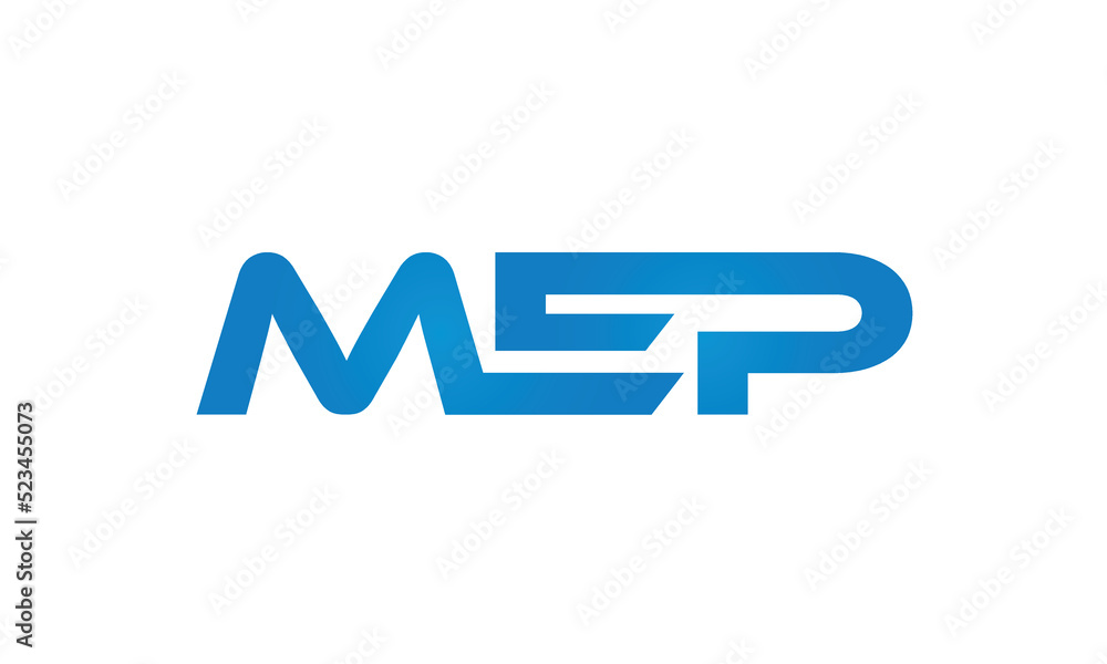 MEP letters linked logo design, Letter to letter connection monogram ...