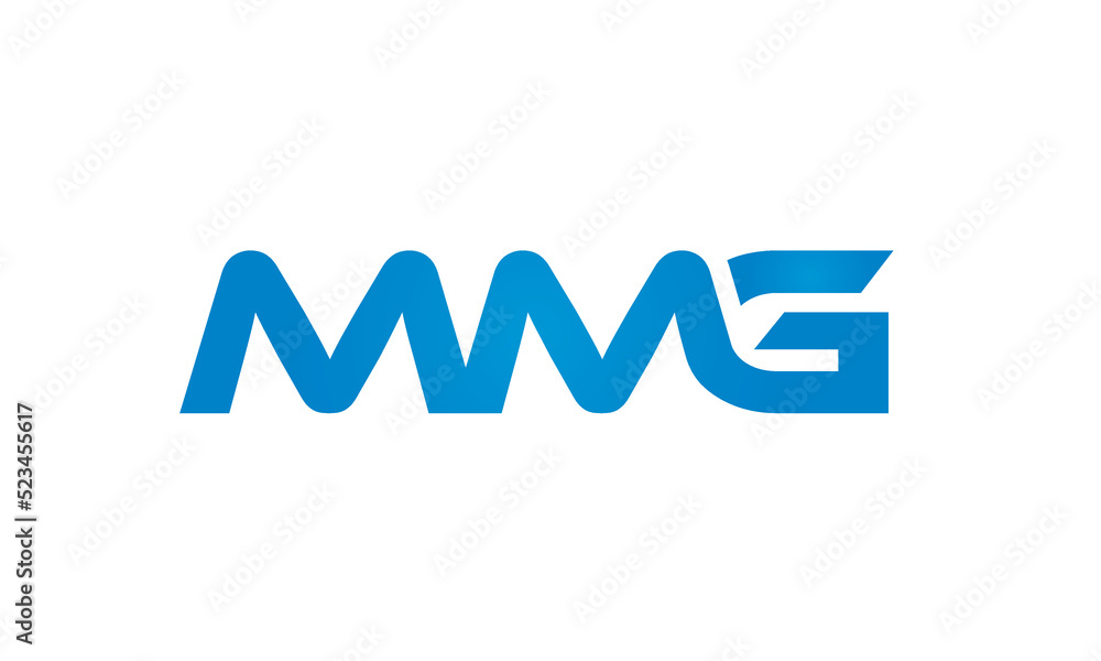 MMG letters linked logo design, Letter to letter connection monogram ...