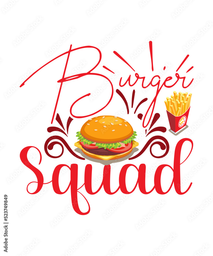 Vector de Stock Burger Svg Design,Burger svg,Hamburger svg, Burger ...