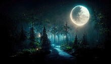 Magical Moon Free Stock Photo - Public Domain Pictures