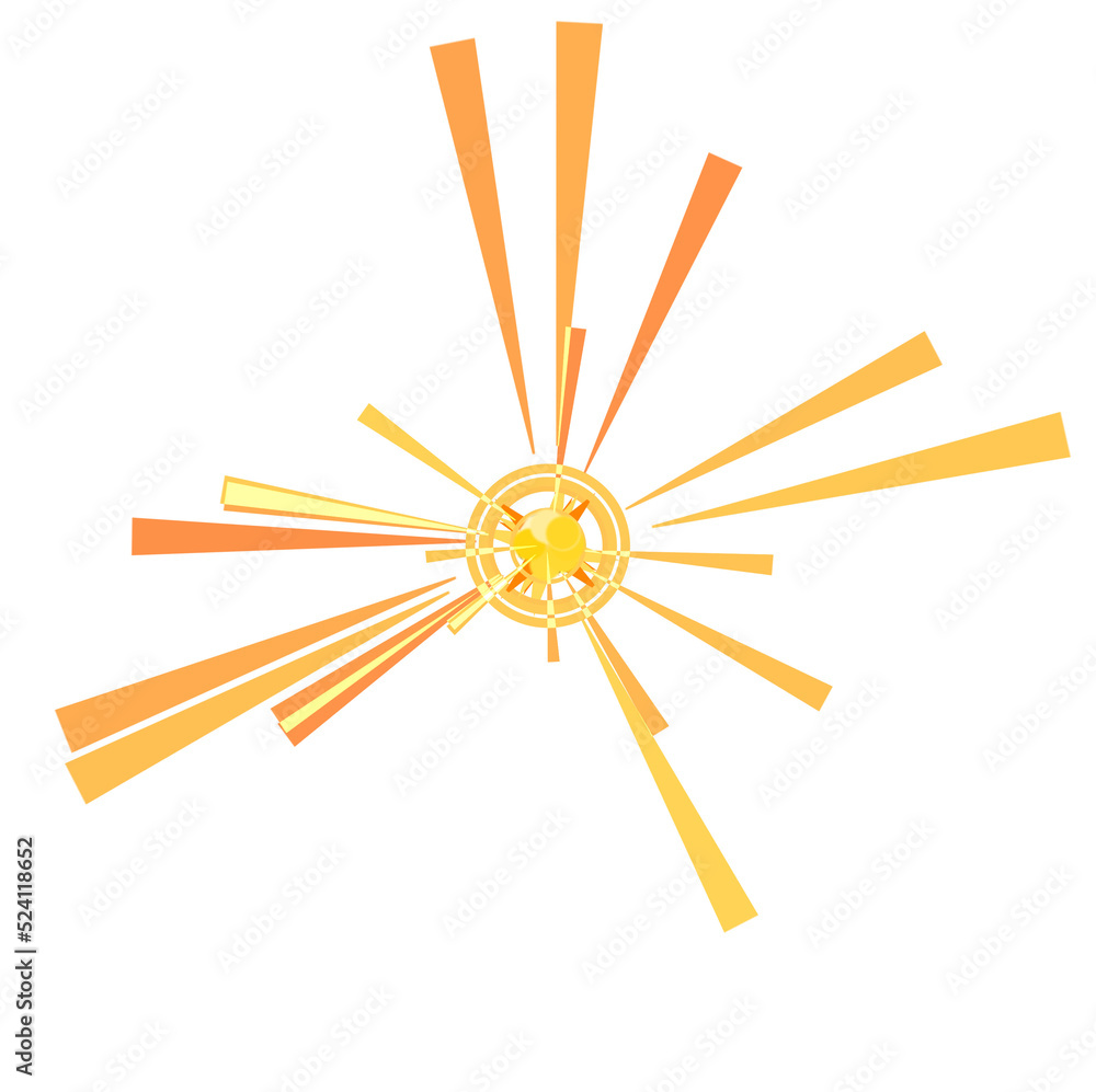 Anime Flash Effects cartoon style png transparent Stock Illustration ...