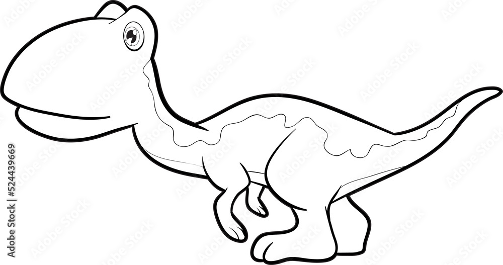 cartoon dinosaurs jurassic world for kids cute dinosaurs black and ...