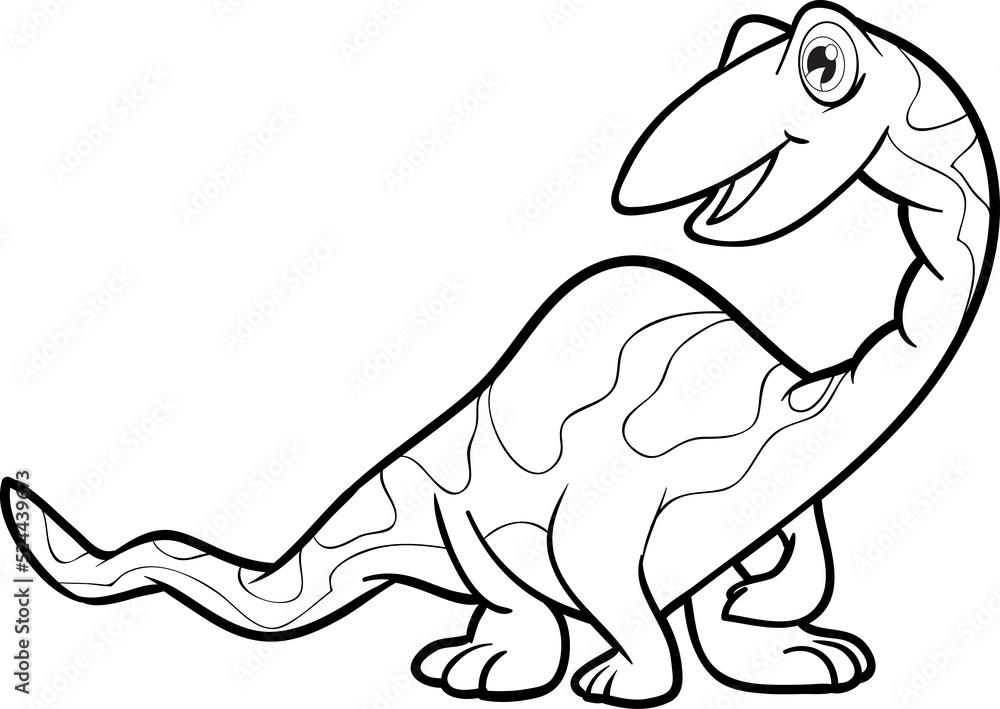 cartoon dinosaurs jurassic world for kids cute dinosaurs black and ...