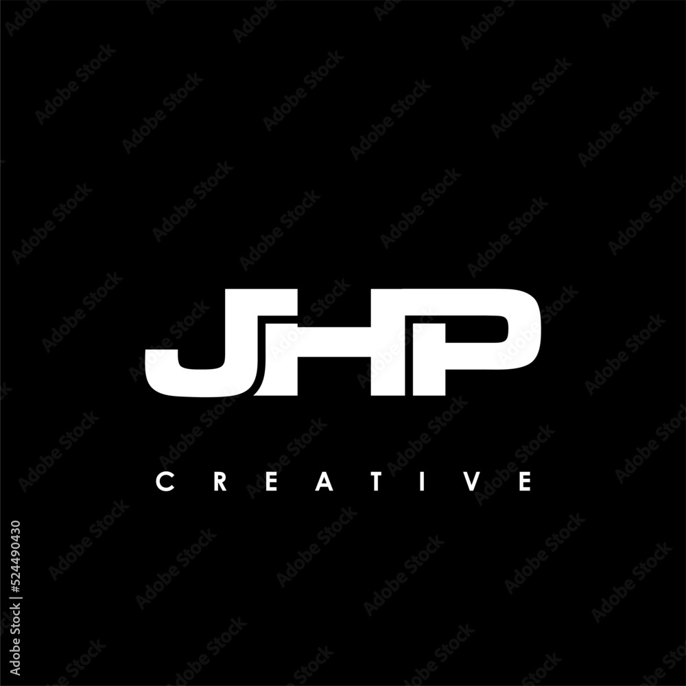 JHP Letter Initial Logo Design Template Vector Illustration Stock ...
