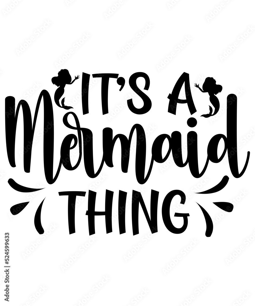 Mermaid SVG Bundle, dxf, eps, png, Mermaid svg, Mermaid Tail svg, Beach ...