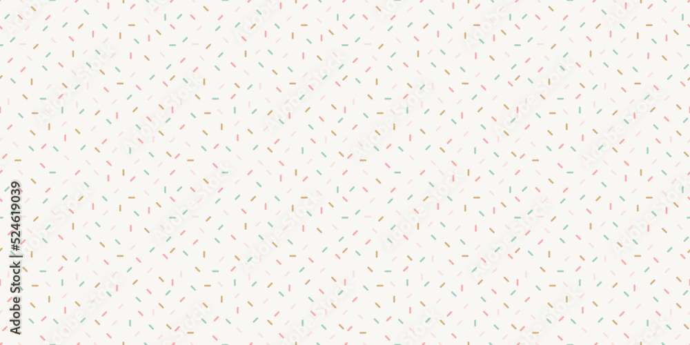 Sprinkle vector seamless pattern background Stock Vector | Adobe Stock