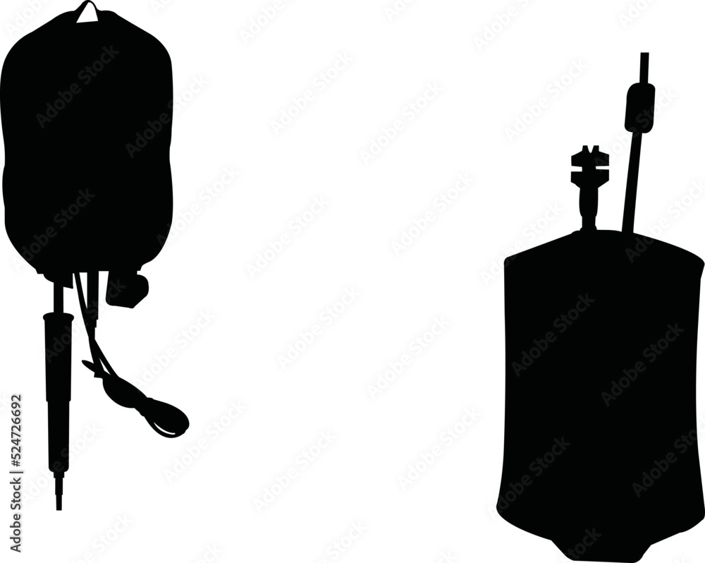 Blood Bag Eps Vector, Silhouette, Logo, Blood Bag Eps Vector Cut Files ...