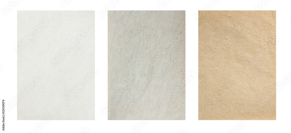 Set of paper background texture. in A4 size for design work cover book ...
