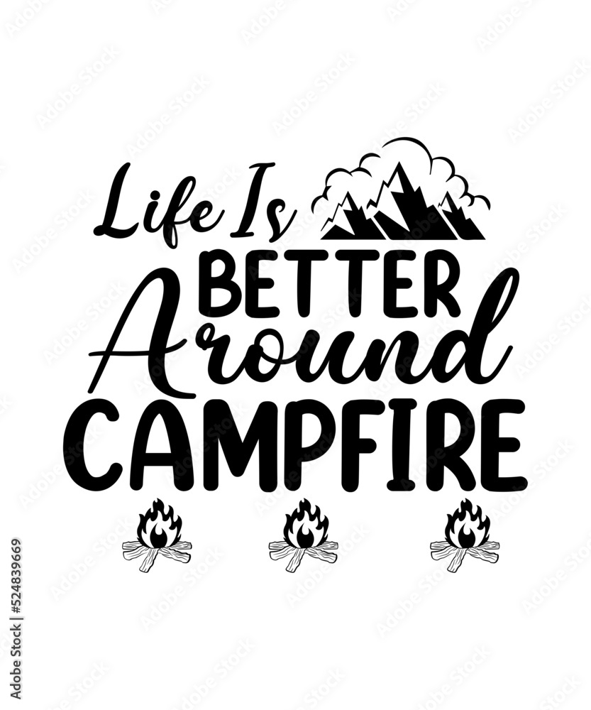 CAMPING SVG Bundle, CAMPING Clipart, Camping Svg cut files for Cricut ...