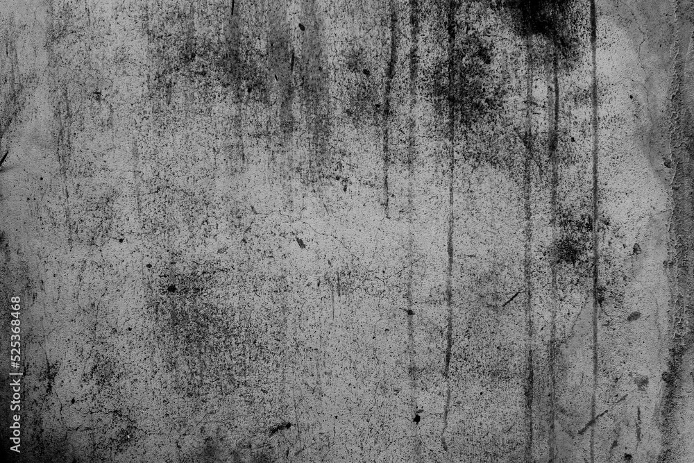 Foto de Stock scary dark black wall texture, black concrete old cement ...