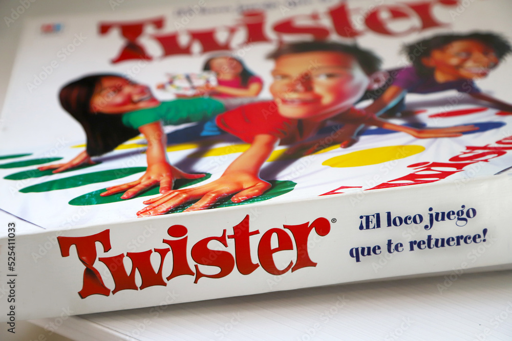 Twister game. The crazy game that twists you. Game for children and ...