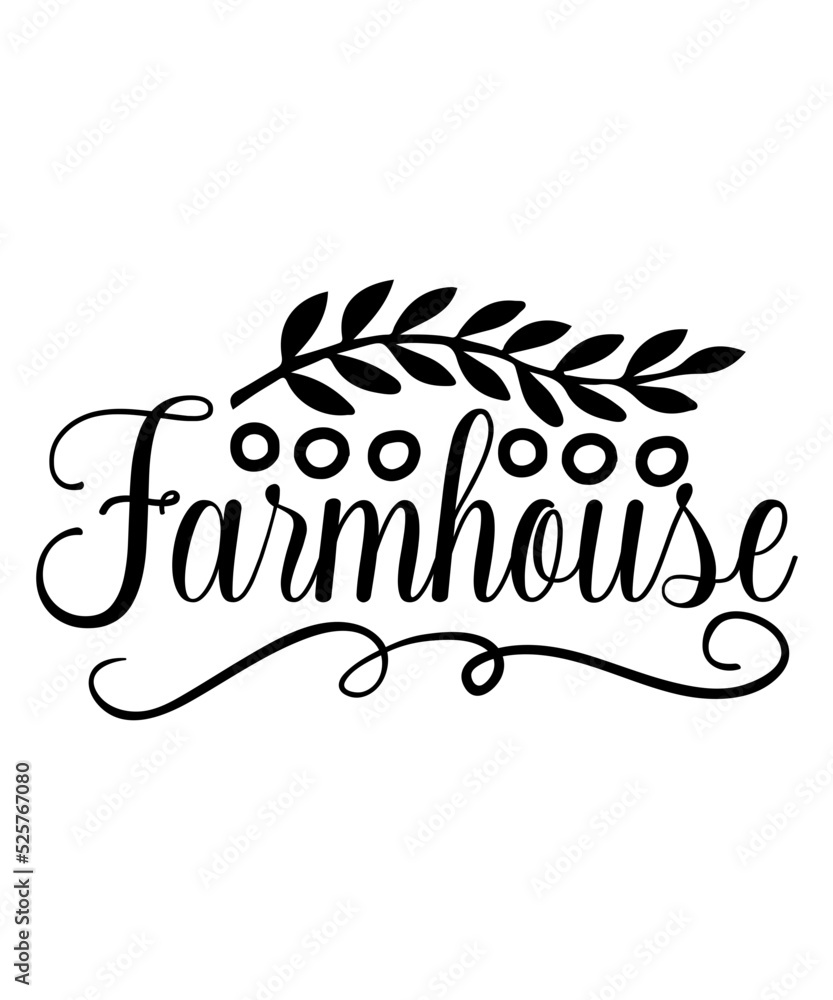 Farmhouse SVG Bundle, Farmhouse SVG Bundle, Farming Saying And Quotes ...