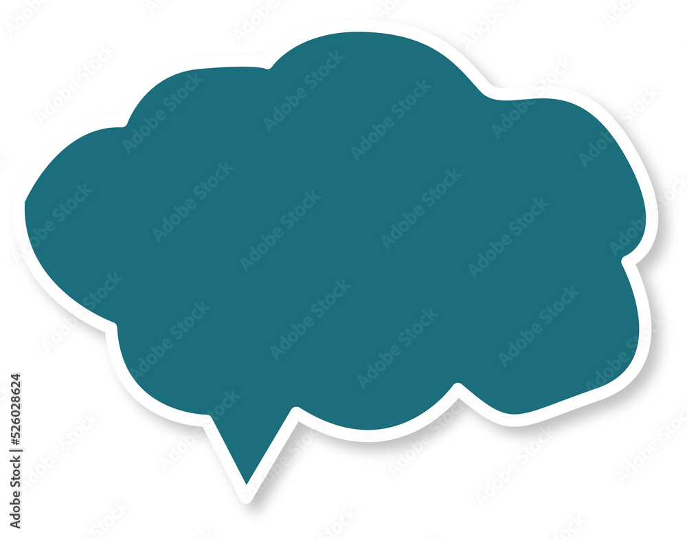 message box speech bubbles. Blank empty vector speech bubbles. Cartoon ...