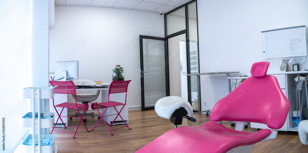 Dental Clinic Interior Working Boxes and Tools Stock Photo | Adobe Stock