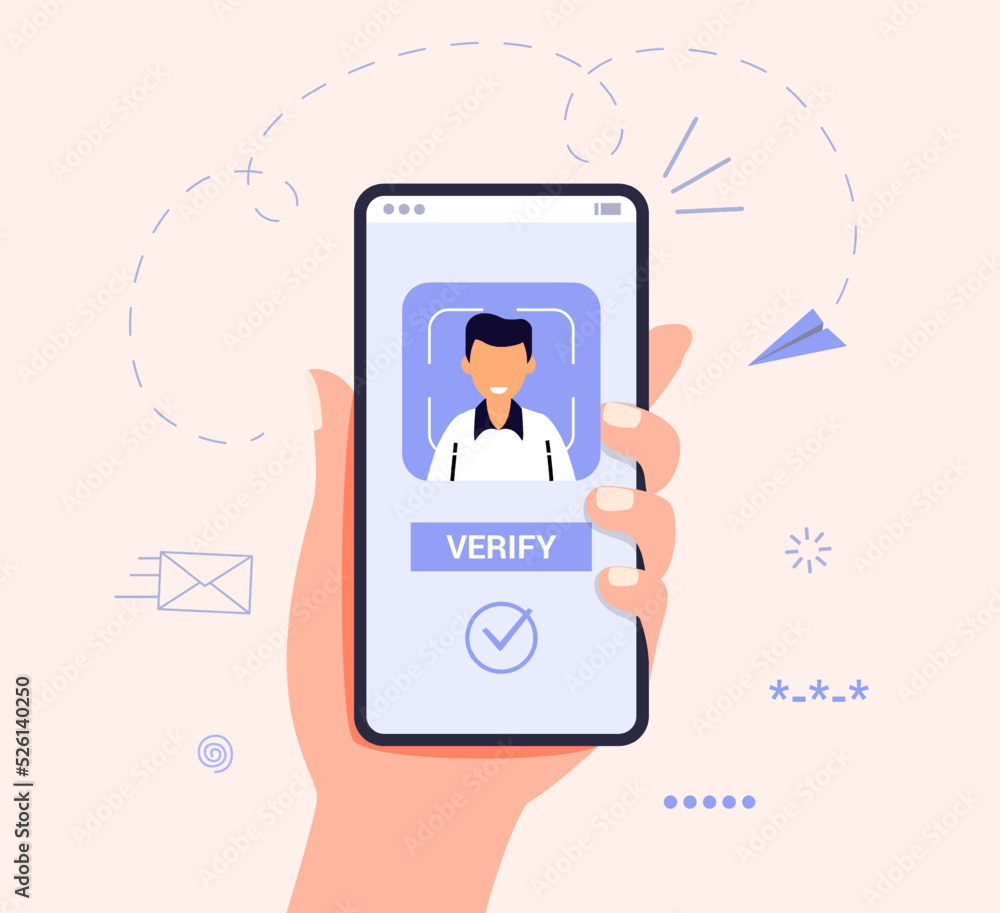 Id face identity Facial recognition technology Biometric identification ...