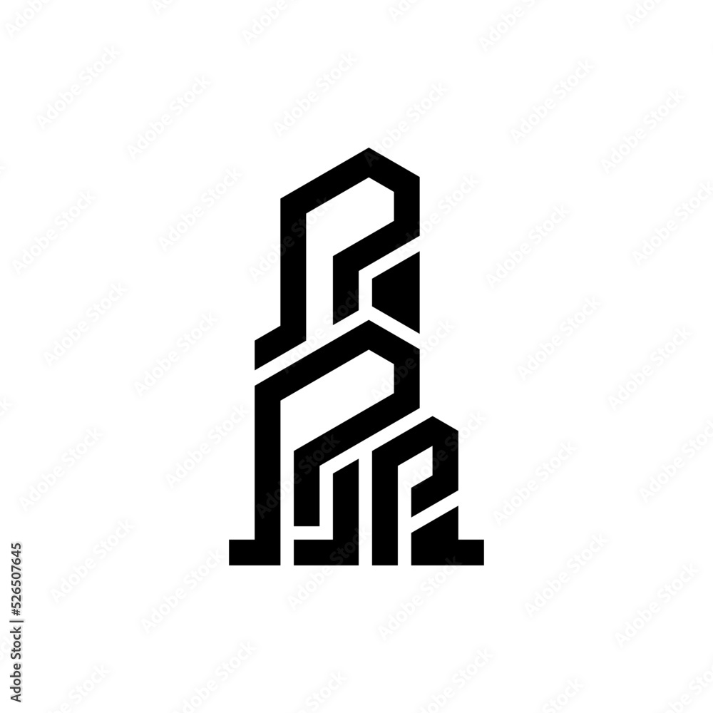 initial p three times to form a building precisely real estate looks ...