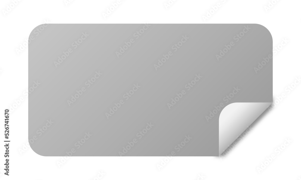 gradient rectangle sticker background Stock Vector | Adobe Stock