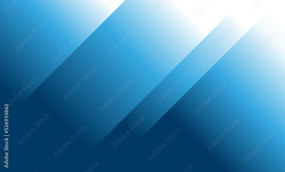 Abstract linear blue gradient background banner template. Stock Vector ...