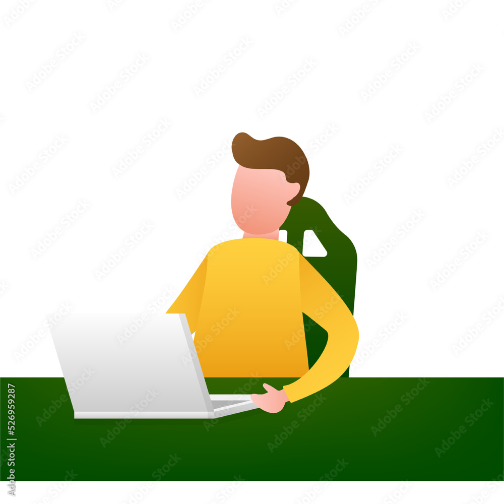 Online exam, checklist and pencil, choosing answer, questionnaire form ...