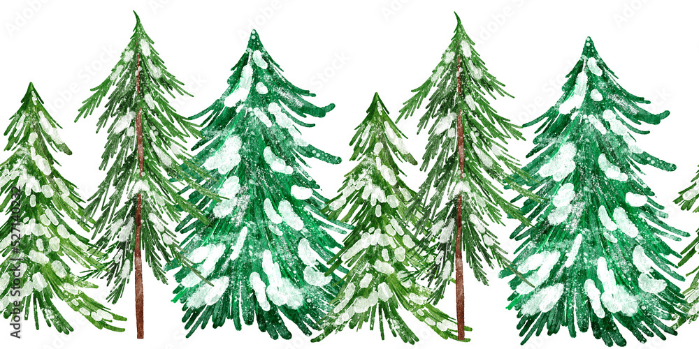 Christmas Tree Borders Clip Art
