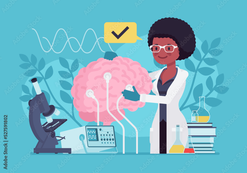 Brian study, female neurologist diagnoses, treats nervous system ...