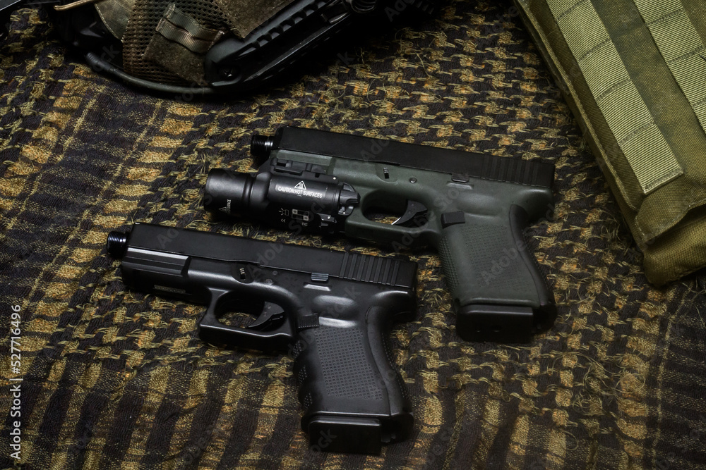 G19 gen4 and gen5 model, Pistol weapon handheld polymer pistol and ...