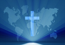 Missionary Map Of The World Free Stock Photo - Public Domain Pictures