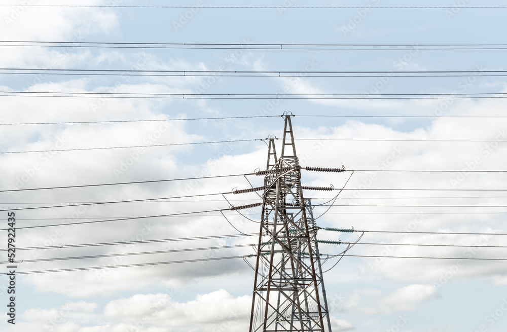 power grid lines to simulate electricity costs, inflation and energy ...