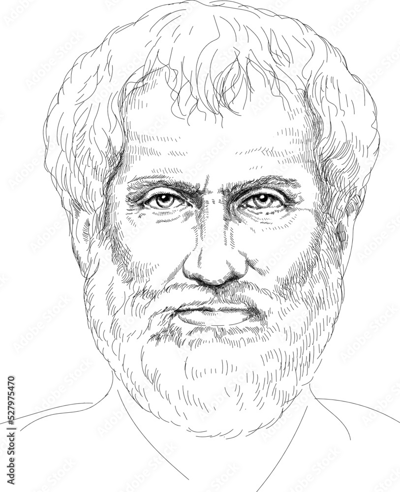 Aristotle - Greek philosopher and polymath during the Classical period ...