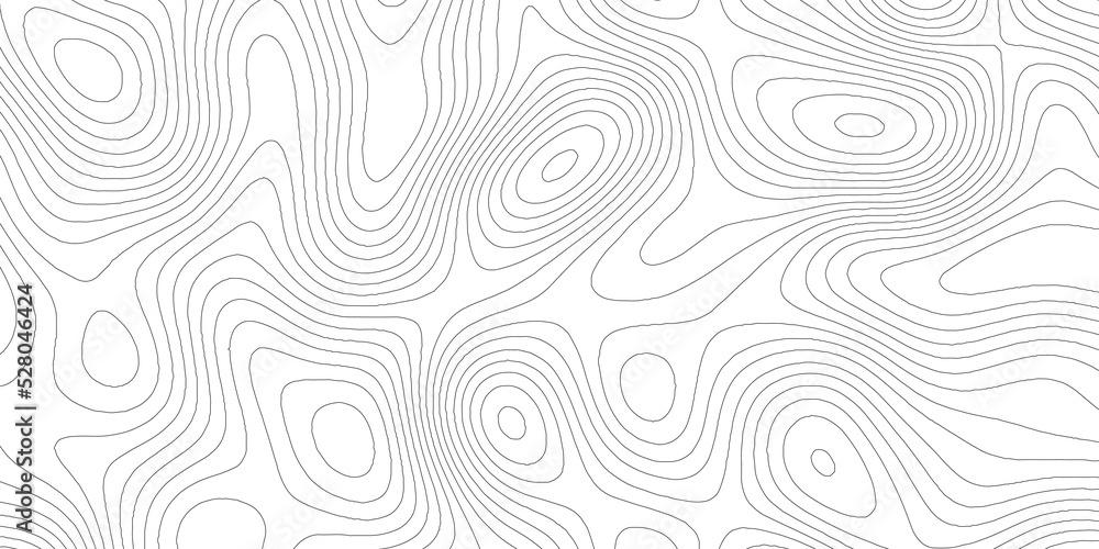Topographic contour map. Vector cartography illustration. Topography ...