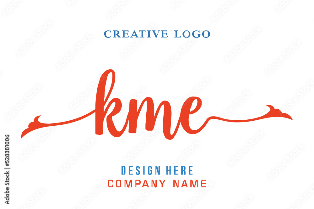 kme lettering, perfect for company logos, offices, campuses, schools ...