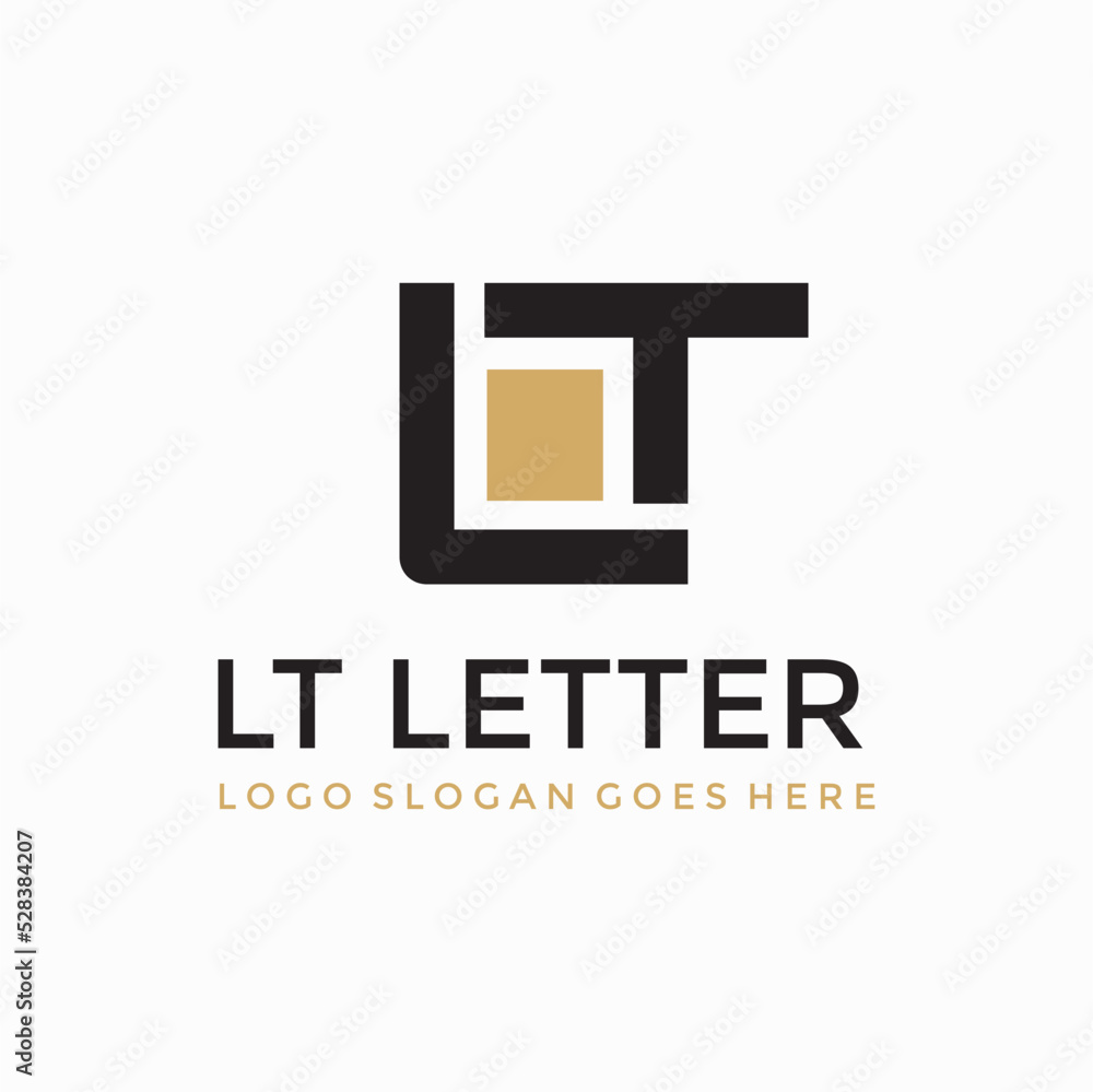 LT Letter industry logo vector image Stock Vector | Adobe Stock
