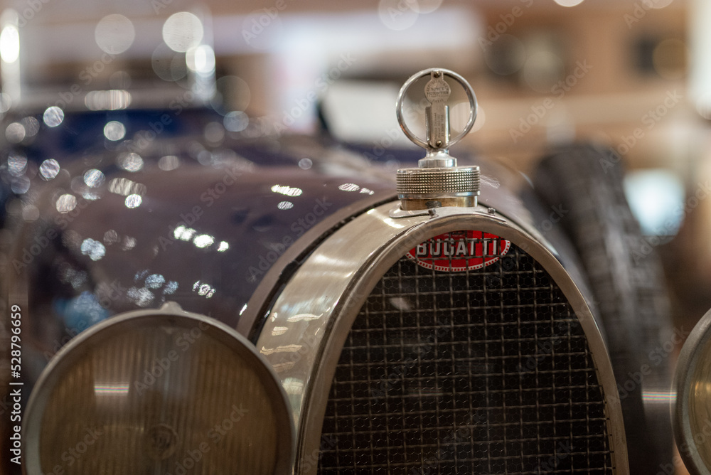 1927 Bugatti 35 race car at the prince of monaco private car collection ...