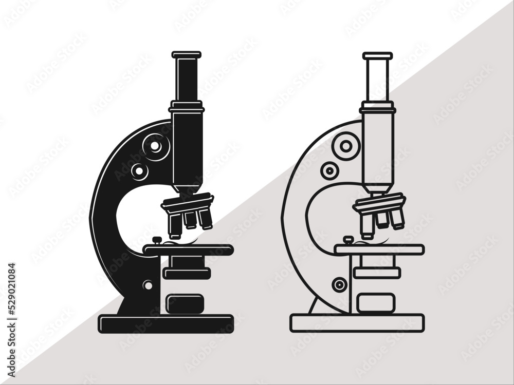 Microscope SVG Bundle, Microscope SVG, Microscope Clipart, Cut Files ...