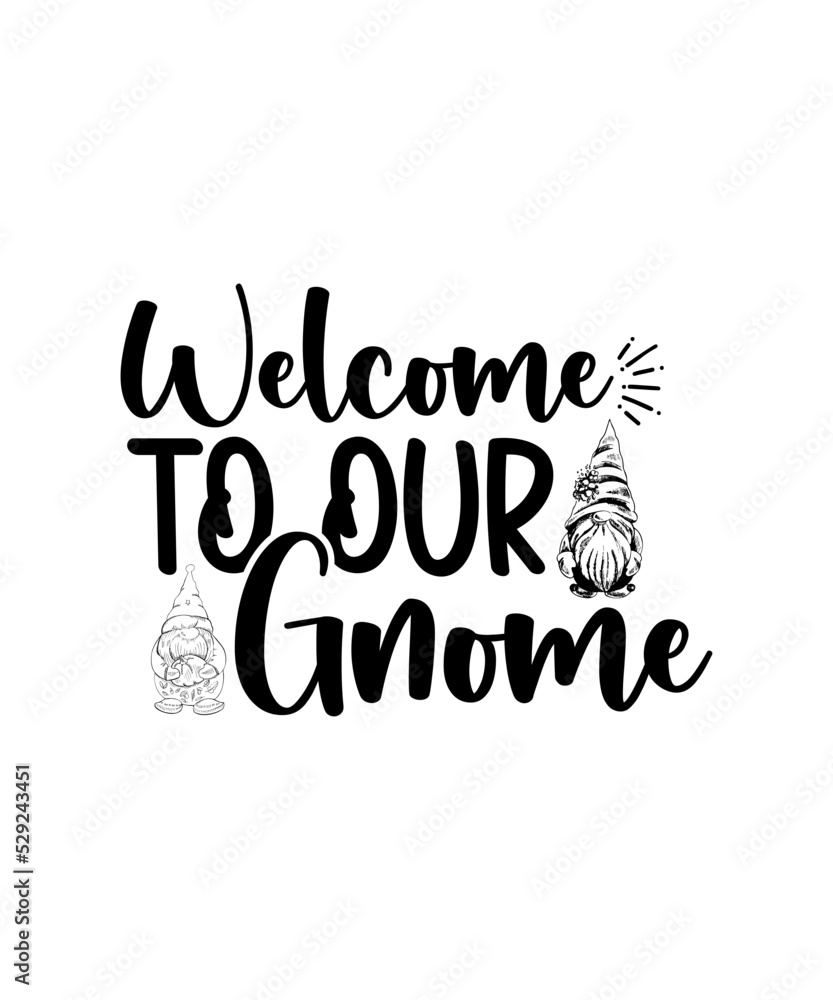 Vector de Stock Gnomes SVG Bundle, Gnomies svg, Holiday gnomes ...