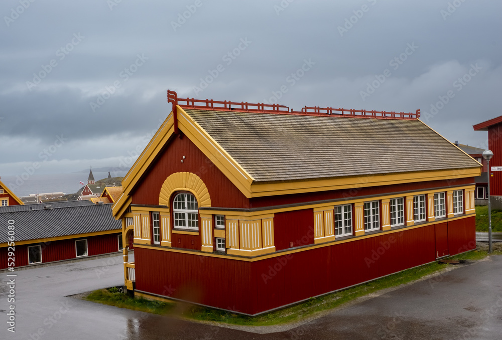 Nuuk (Godthåb, the capital and largest city of Greenland. The seat of ...