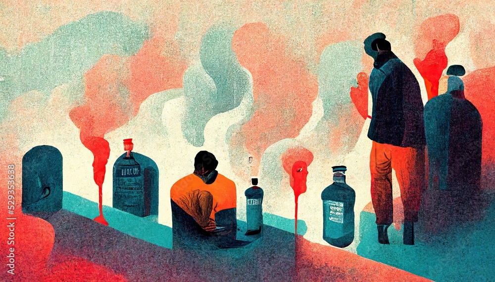 Opioid epidemic, opioid crisis, increase in the overuse and overdose ...