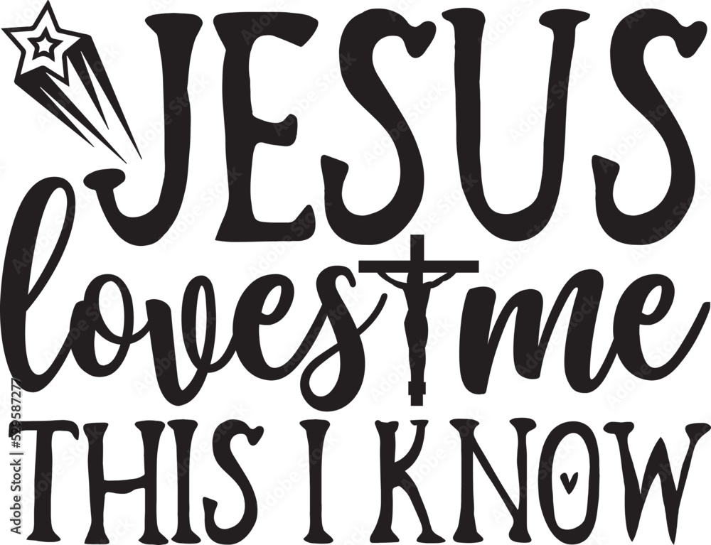 Jesus svg design cut files Stock Vector | Adobe Stock