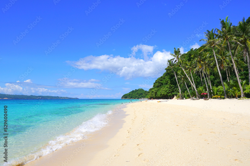 Puka Shell Beach, Boracay Island, Philippine Stock Photo | Adobe Stock