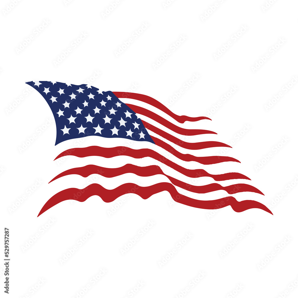 American flag, Transparent PNG, Transparent Background Stock ...