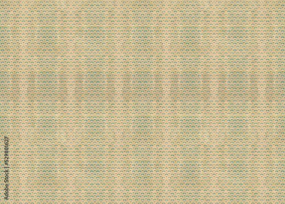 Traditional Japanese handwritten wallpaper of green pine trees called ...