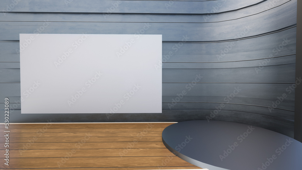 Alpha Channel Studio Set Background 2267_3D Virtual TV Studio News ...