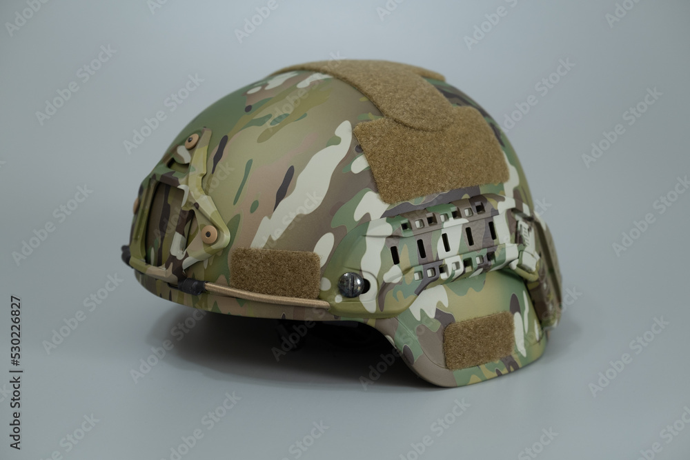 Military protective kevlar helmet to protect the head from bullets and ...
