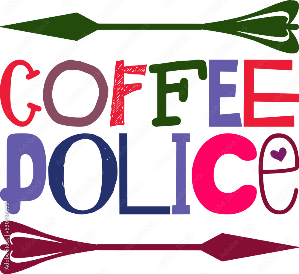 coffee police Officer,ai,Police Stock Vector | Adobe Stock