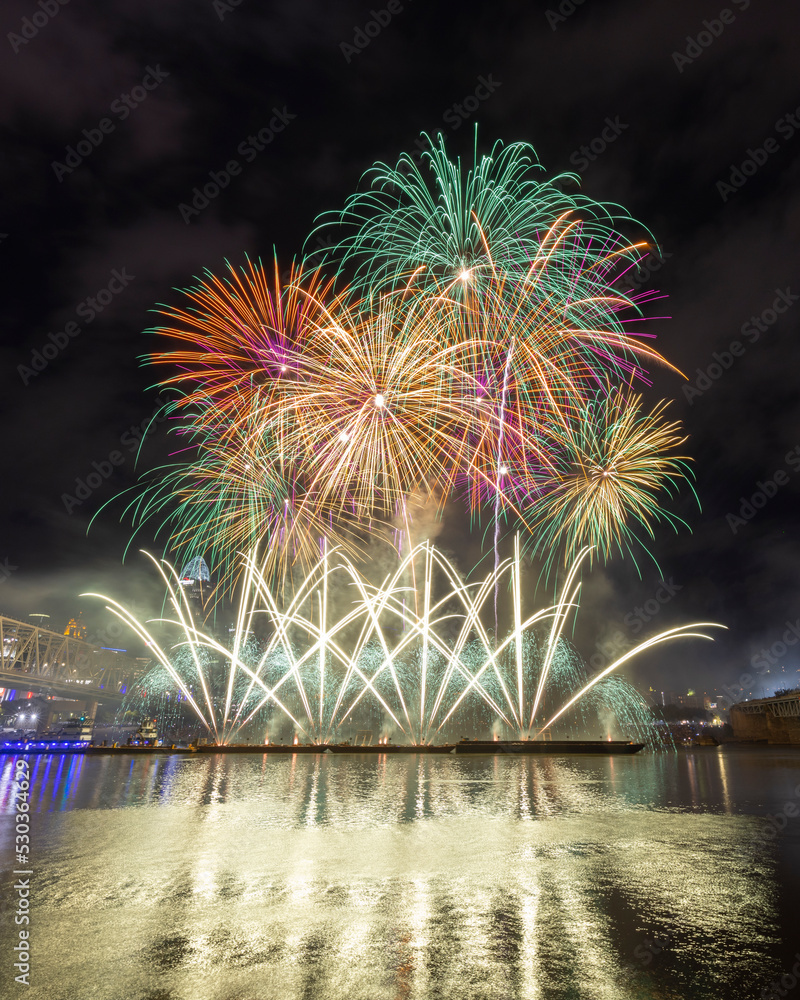 The 2022 Western & Southern/WEBN Fireworks displayed an explosive and ...