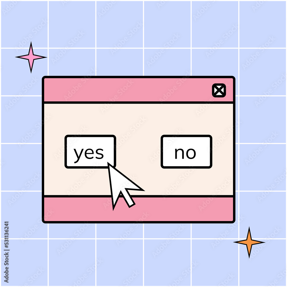 Retrowave y2k template. Old pc game frame. Retro computer aesthetic ...