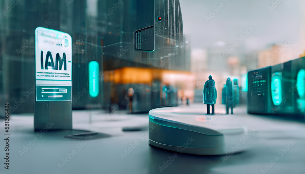 Identity and Access Management Concept - IAM and IdAM - Users with ...