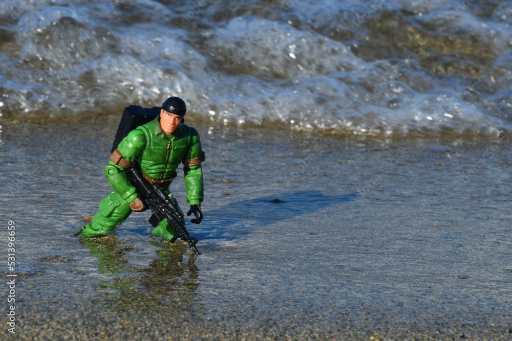 GI JOE action figure of Chief Torpedo Navy Seal 2003 series with ...