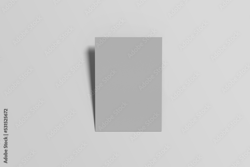 Blank white paper mockup Stock Photo | Adobe Stock