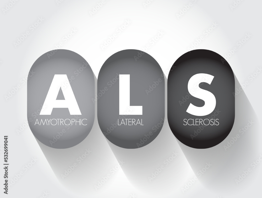 ALS Amyotrophic Lateral Sclerosis - progressive nervous system disease ...